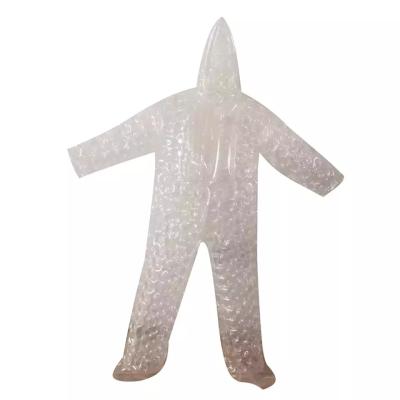 China Beile customized  inflatable transparent TPU jumpsuits  suit for adult for sale