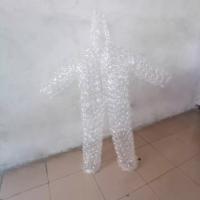 China Beile customized  inflatable transparent TPU jumpsuits  suit for adult for sale