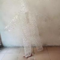 China Beile customized  inflatable transparent TPU jumpsuits  suit for adult for sale