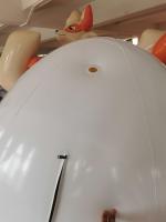 China Beile Customized PVC Inflatable Egg Suit For Cosplay Or Recreation for sale