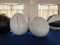 China Beile Customized PVC Inflatable Egg Suit For Cosplay Or Recreation for sale