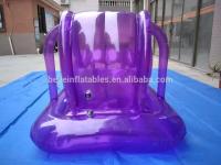 China Wholesale Customized PVC transparent inflatable lounger air sofa chair for sale