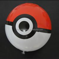 China Wholesale Custom Big Red Black PVC Inflatable Beach Ball 0.18mm EN71 for Promotion Party for sale