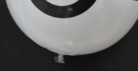China Wholesale Custom Big Red Black PVC Inflatable Beach Ball 0.18mm EN71 for Promotion Party for sale