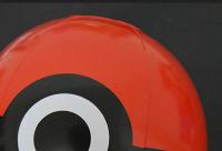 China Wholesale Custom Big Red Black PVC Inflatable Beach Ball 0.18mm EN71 for Promotion Party for sale