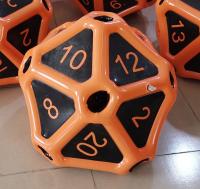 China Wholesale Cheap Inflatable Toy 20-sides Dice for Games for sale