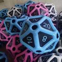 China Wholesale Cheap Inflatable Toy 20-sides Dice for Games for sale