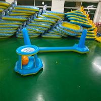 China Wholesale Custom PVC Inflatable Volleyball Basketball 0.25mm for Water Games for sale