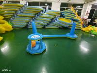 China Wholesale Custom PVC Inflatable Volleyball Basketball 0.25mm for Water Games for sale