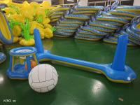 China Wholesale Custom PVC Inflatable Volleyball Basketball 0.25mm for Water Games for sale