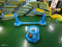 China Wholesale Custom PVC Inflatable Volleyball Basketball 0.25mm for Water Games for sale