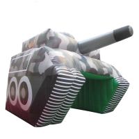 China Custom Giant Inflatable Tank Tent 3.2x4m for Outdoor Advertising Promotion for sale
