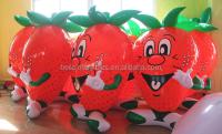 China Custom PVC Inflatable Strawberry 1.5m Height for Promotional Events and Advertising for sale