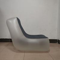 China Wholesale Customize PVC Inflatable Transparent Flocking Sofa Chair Set for sale