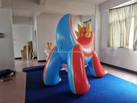 China BeiLe Custom Inflatable Red Blue Dragon Toy 7ft PVC Cartoon Animal for Party Promotion for sale