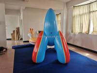 China BeiLe Custom Inflatable Red Blue Dragon Toy 7ft PVC Cartoon Animal for Party Promotion for sale