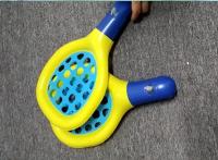 China customized quality kid's gift PVC inflatable racket tennis racket for child for sale