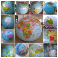 China Customized quality inflatable big earth globe balloon for outdoor decorations for sale