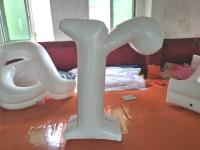 China Factory Custom Quality PVC Inflatable Letters For Wedding Party Decoration for sale