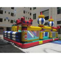 China Inflatable Bounce House for Kids Party 10m x 8m x 5m Customizable PVC Tarpaulin for sale