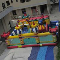 China Inflatable Bounce House for Kids Party 10m x 8m x 5m Customizable PVC Tarpaulin for sale
