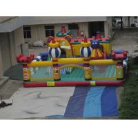 China Inflatable Bounce House for Kids Party 10m x 8m x 5m Customizable PVC Tarpaulin for sale