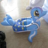 China Custom PVC Inflatable Dolphin Pool Toy 70cm for Kids and Adults Wholesale for sale
