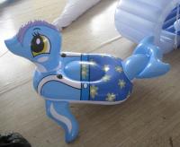 China Custom PVC Inflatable Dolphin Pool Toy 70cm for Kids and Adults Wholesale for sale