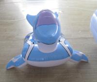 China Custom PVC Inflatable Dolphin Pool Toy 70cm for Kids and Adults Wholesale for sale
