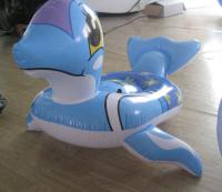 China Custom PVC Inflatable Dolphin Pool Toy 70cm for Kids and Adults Wholesale for sale