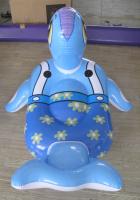 China Custom PVC Inflatable Dolphin Pool Toy 70cm for Kids and Adults Wholesale for sale