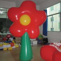 China New design 2.5m tall pvc inflatable sun flower model for advertising for sale