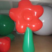 China New design 2.5m tall pvc inflatable sun flower model for advertising for sale