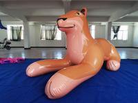 China Custom PVC Inflatable Leopard 2.5m Cartoon Animal for Party Promotion for sale