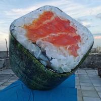 China Customized Giant PVC Inflatable Sushi Model For Advertising Promotion for sale