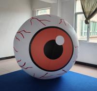 China Custom Halloween decoration giant PVC inflatable eye balls for sale