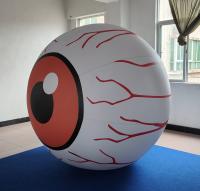 China Custom Halloween decoration giant PVC inflatable eye balls for sale