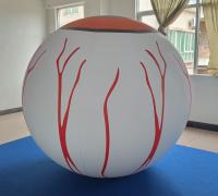 China Custom Halloween decoration giant PVC inflatable eye balls for sale