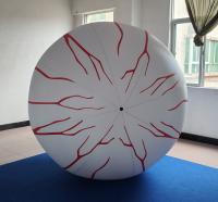 China Custom Halloween decoration giant PVC inflatable eye balls for sale