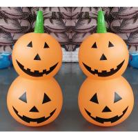 China Inflatable Halloween Pumpkin Lantern 3.5ft Indoor Outdoor Decoration Custom PVC for sale