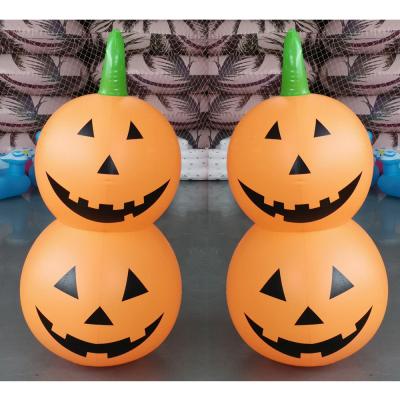 China Inflatable Halloween Pumpkin Lantern 3.5ft Indoor Outdoor Decoration Custom PVC for sale