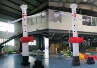 China Polyester Fabric Inflatable Sky Dancer Chef Tube Man 4m High for Advertising Promotion Decoration for sale