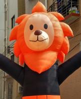 China factory price customized inflatable lion man sky dancer dancing man for sale
