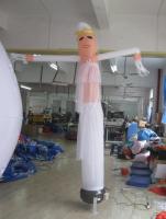 China Customized 2.5mH Inflatable Bride and Groom for Wedding Party Durable 190T Polyester for sale
