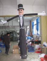 China Customized 2.5mH Inflatable Bride and Groom for Wedding Party Durable 190T Polyester for sale