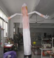 China Customized 2.5mH Inflatable Bride and Groom for Wedding Party Durable 190T Polyester for sale