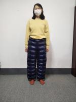 China beile customized high quality  PVC inflatable trousers  down trousers for sale
