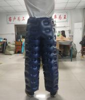 China beile customized high quality  PVC inflatable trousers  down trousers for sale