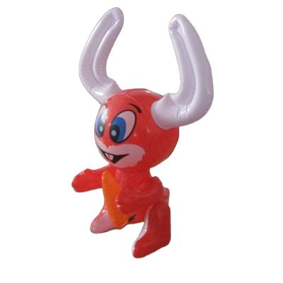 China Wholesale Inflatable PVC Cartoon Bunny Rabbit Toy 40cm for Kids Gift Custom Logo for sale