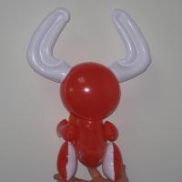 China Wholesale Inflatable PVC Cartoon Bunny Rabbit Toy 40cm for Kids Gift Custom Logo for sale